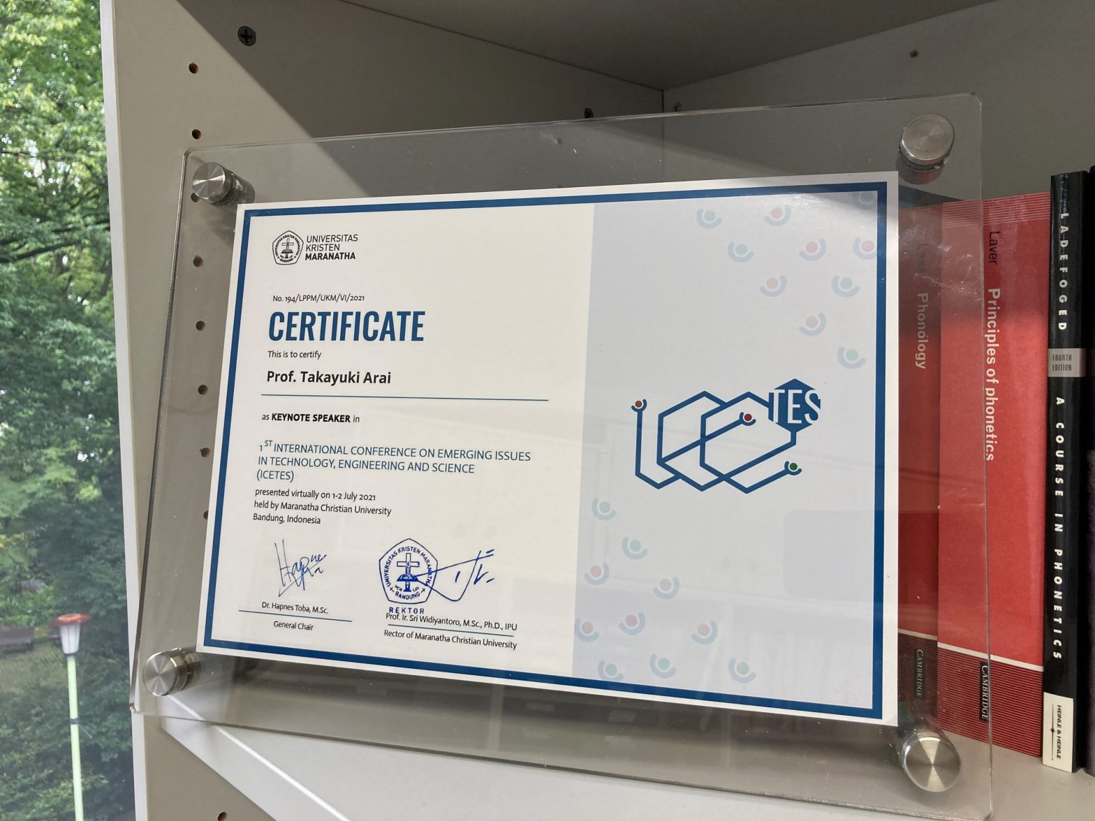 ICE-TES 2021 – Arai Laboratory